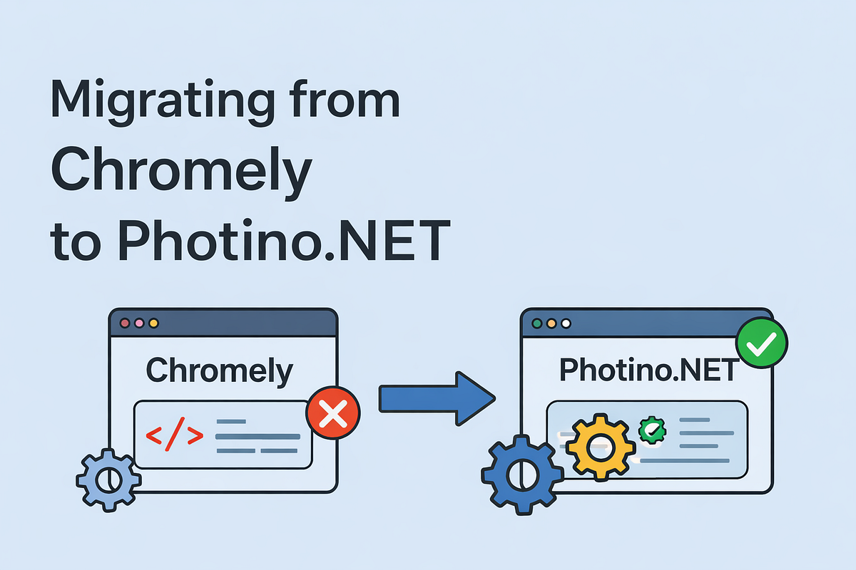 Migrating from Chromely to Photino.NET — A Practical Guide | by Junaid ...