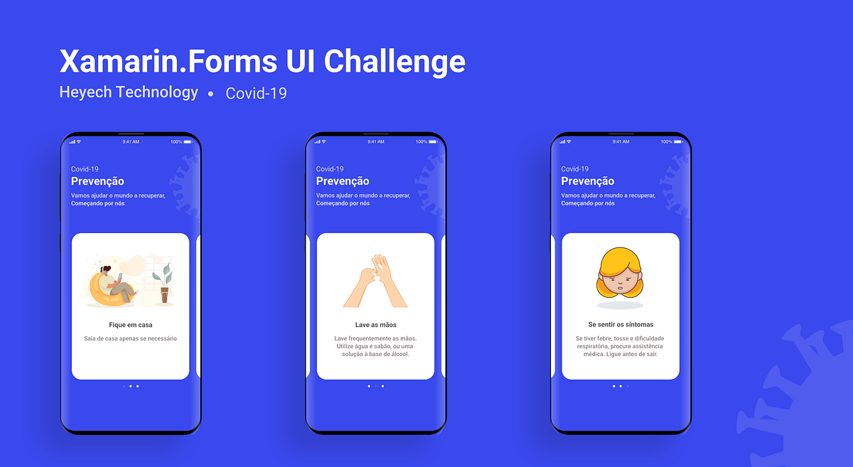 Xamarin.Forms UI Challenge — Covid-19 | by Alfredo Vidinhas | Medium