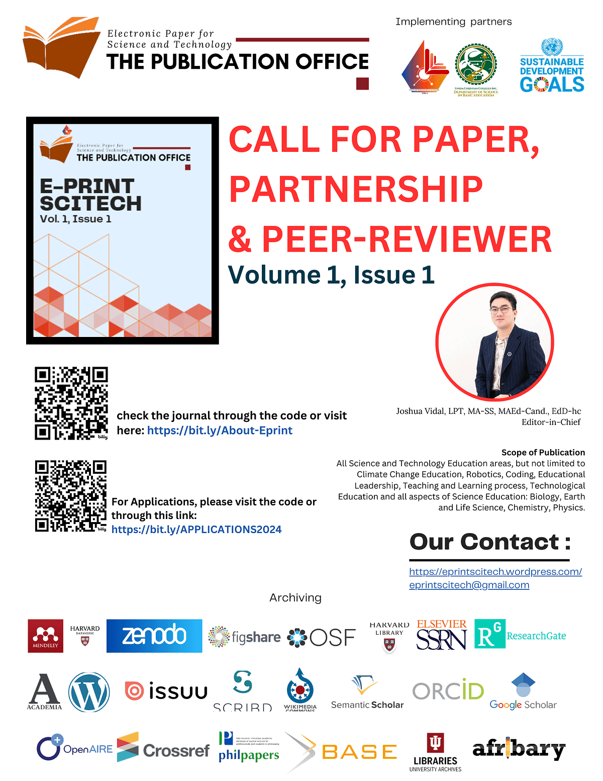 𝐂𝐀𝐋𝐋 𝐅𝐎𝐑 𝐏𝐀𝐏𝐄𝐑, 𝐏𝐀𝐑𝐓𝐍𝐄𝐑𝐒𝐇𝐈𝐏 & 𝐏𝐄𝐄𝐑-𝐑𝐄𝐕𝐈𝐄𝐖𝐄𝐑 | by Joshua Vidal | Jun, 2024 | Medium