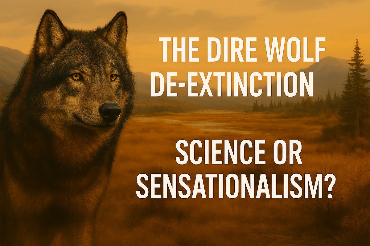 The Dire Wolf Isn’t Back: What ‘De-Extinction’ Really Means (and What ...