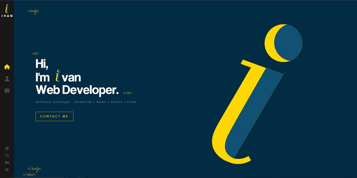 Dynamic React Portfolio with Cutting-Edge Animations | by Ivan Kladin ...