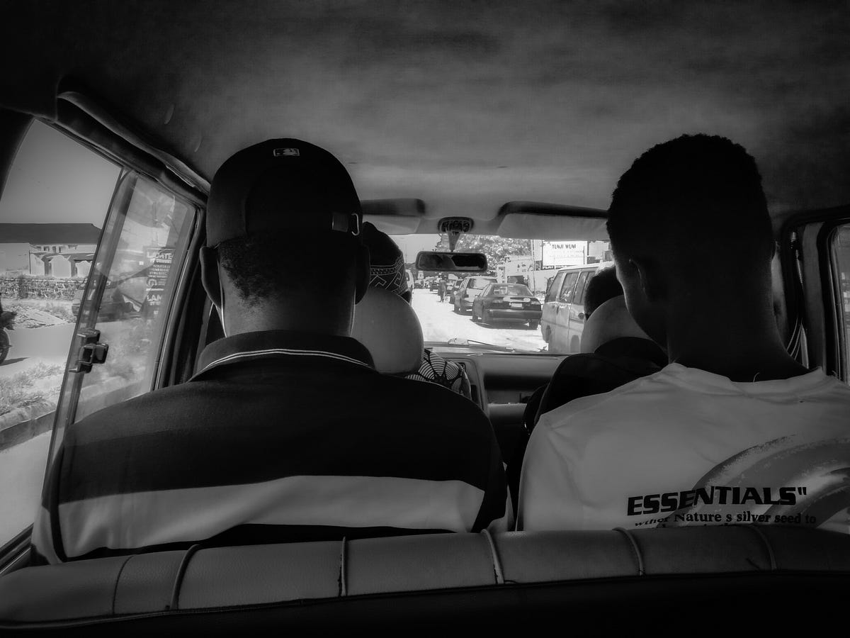 12 minutes. A blue and black bus with everything… | by Muhammed Bello ...