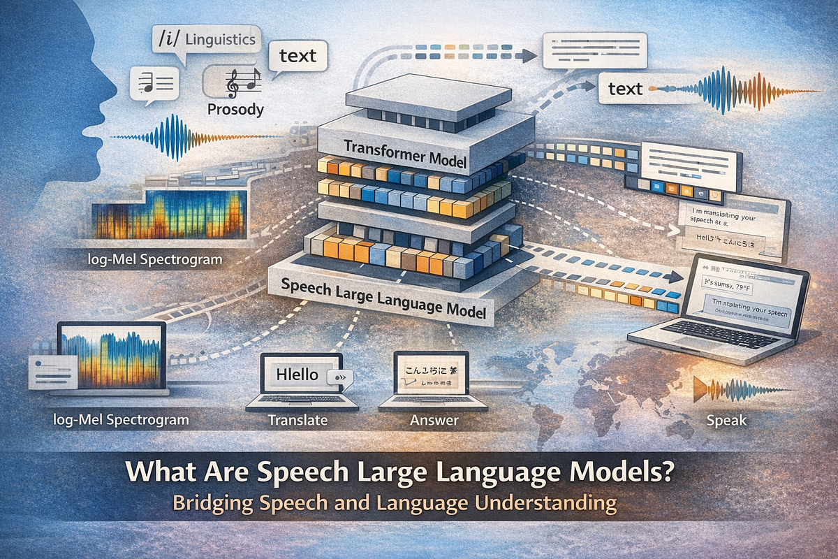 What Are Speech Large Language Models? Bridging Speech and Language ...