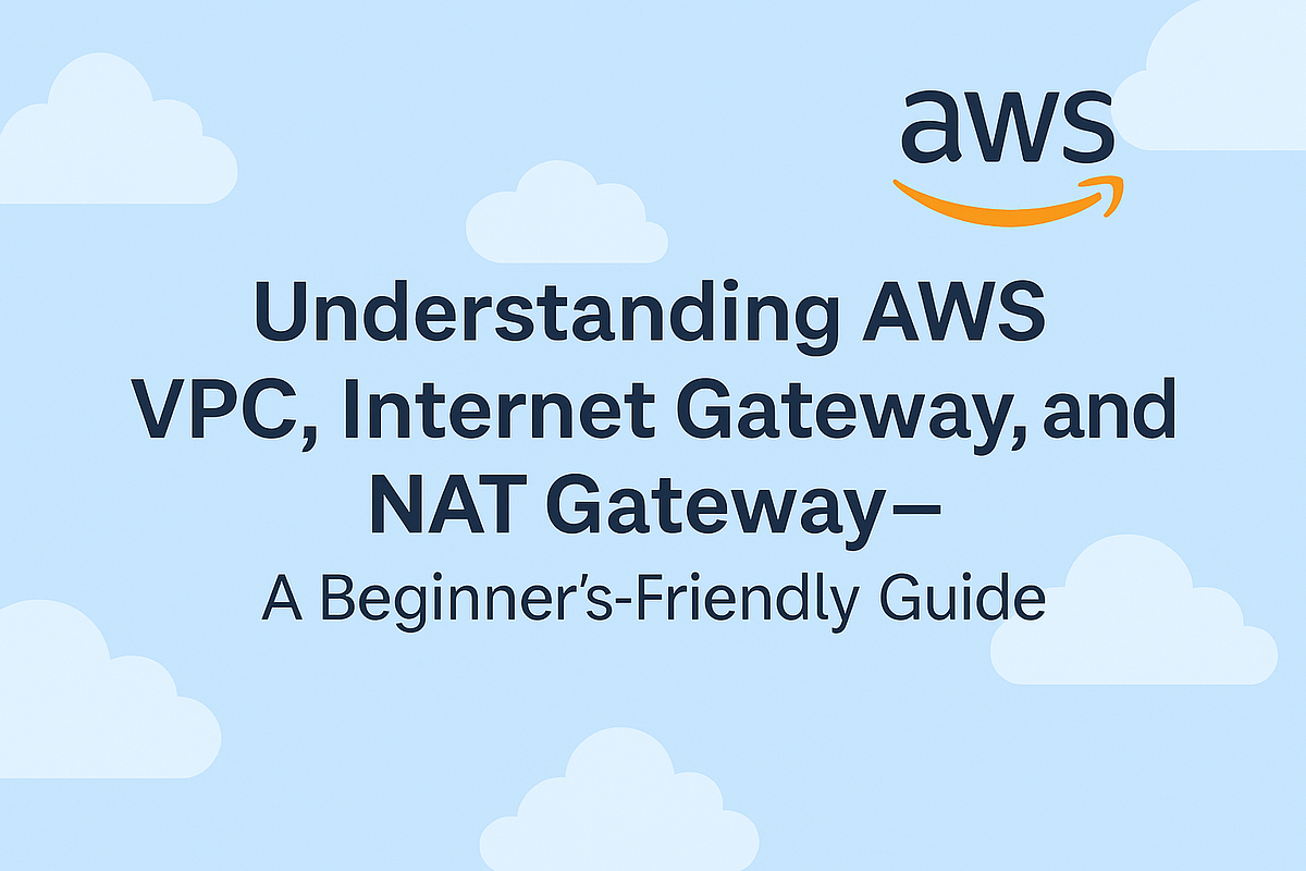 Understanding AWS VPC, Internet Gateway, and NAT Gateway — A Beginner-Friendly Guide | by Yogesh ...