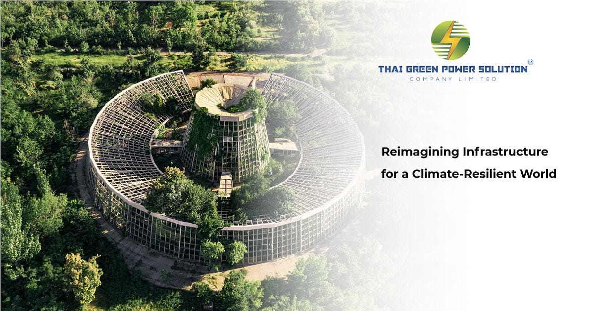 Reimagining Infrastructure for a Climate-Resilient World | by THAI ...