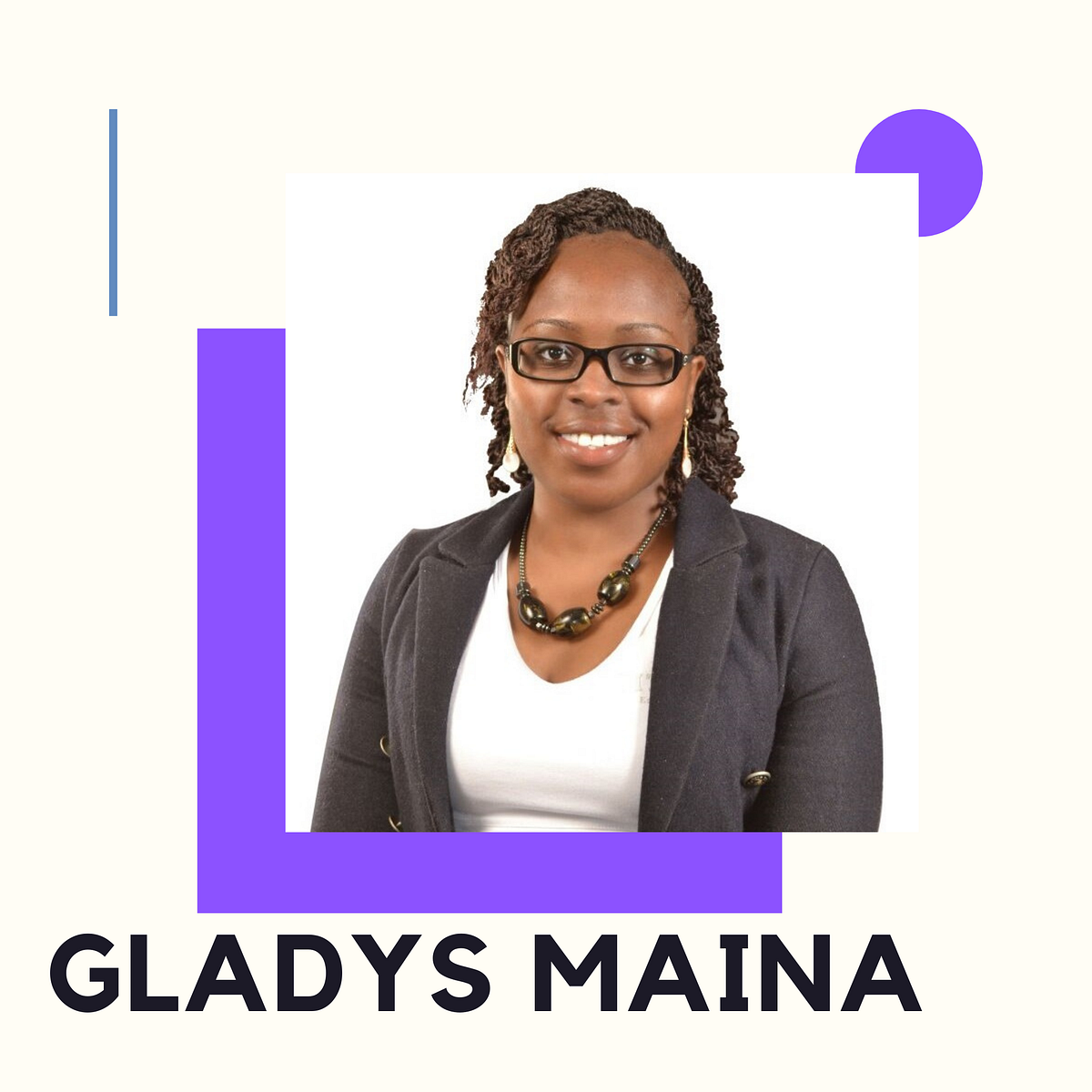 Gladys Maina — Emerging Leader at TechWomen | by Roma | Women Who Inspire Us! | Medium