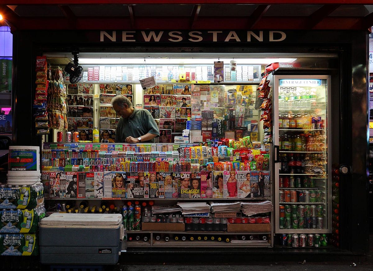The Digital News Stand | by Robert Rackley | Medium