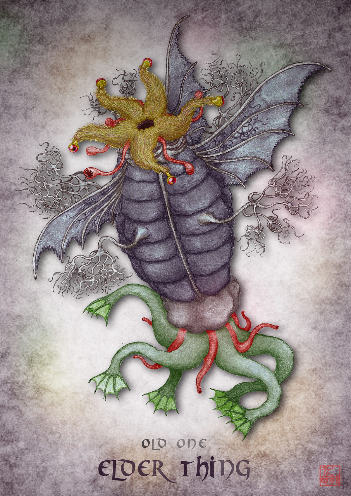 Cthulhu MythosElder -Thing(Old One) | by 龙竜龍 | Medium