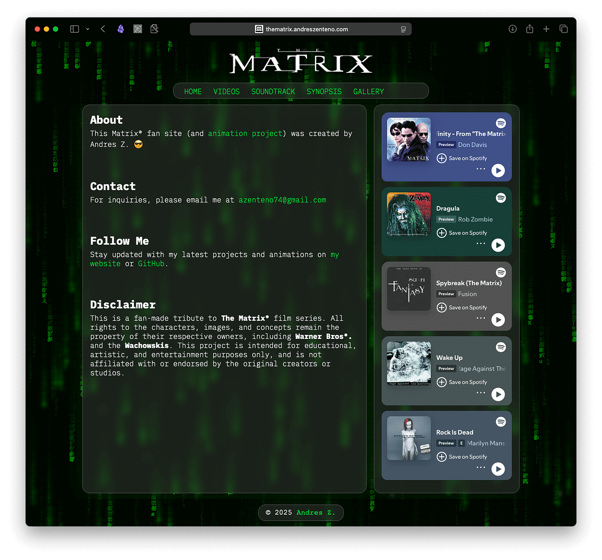 Build a Matrix-Inspired Website With Pure HTML/CSS/JS | The Tech Pulse