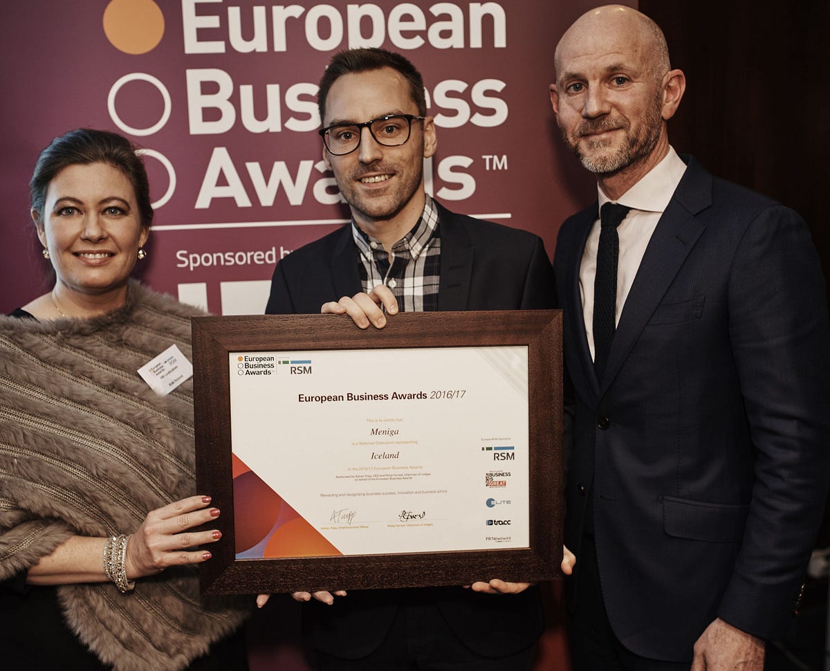 Meniga selected as National Champion at European Business Awards | by ...