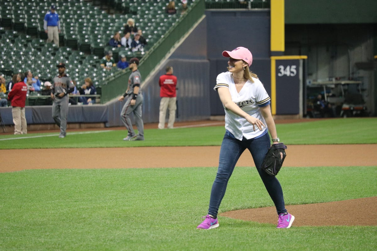Brewers Honorary Bat Girl: Nichole Kutmas | by Caitlin Moyer | Medium