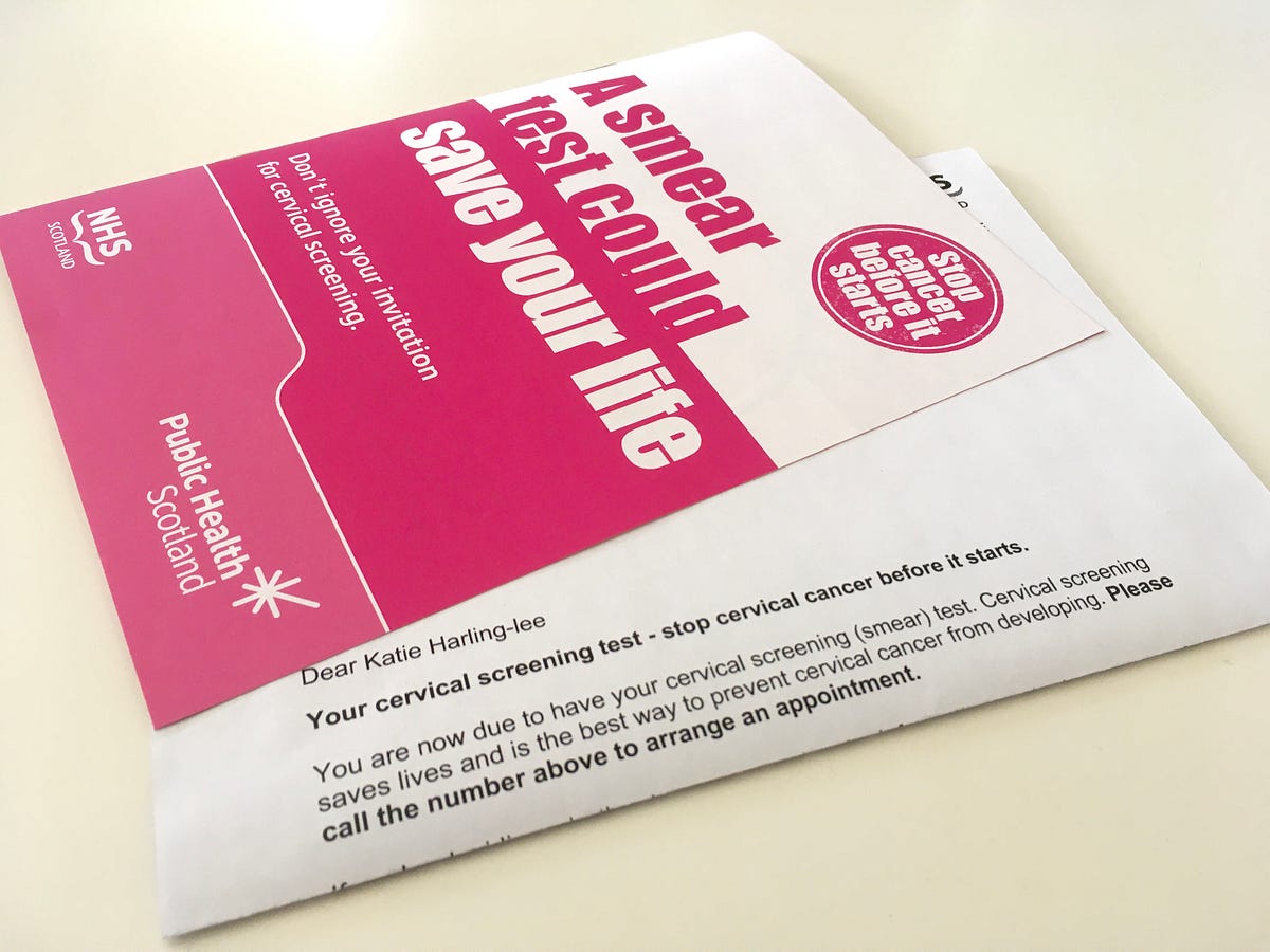 #362: The Cervical Screening Letter | by Katie Harling-Lee | Objects ...