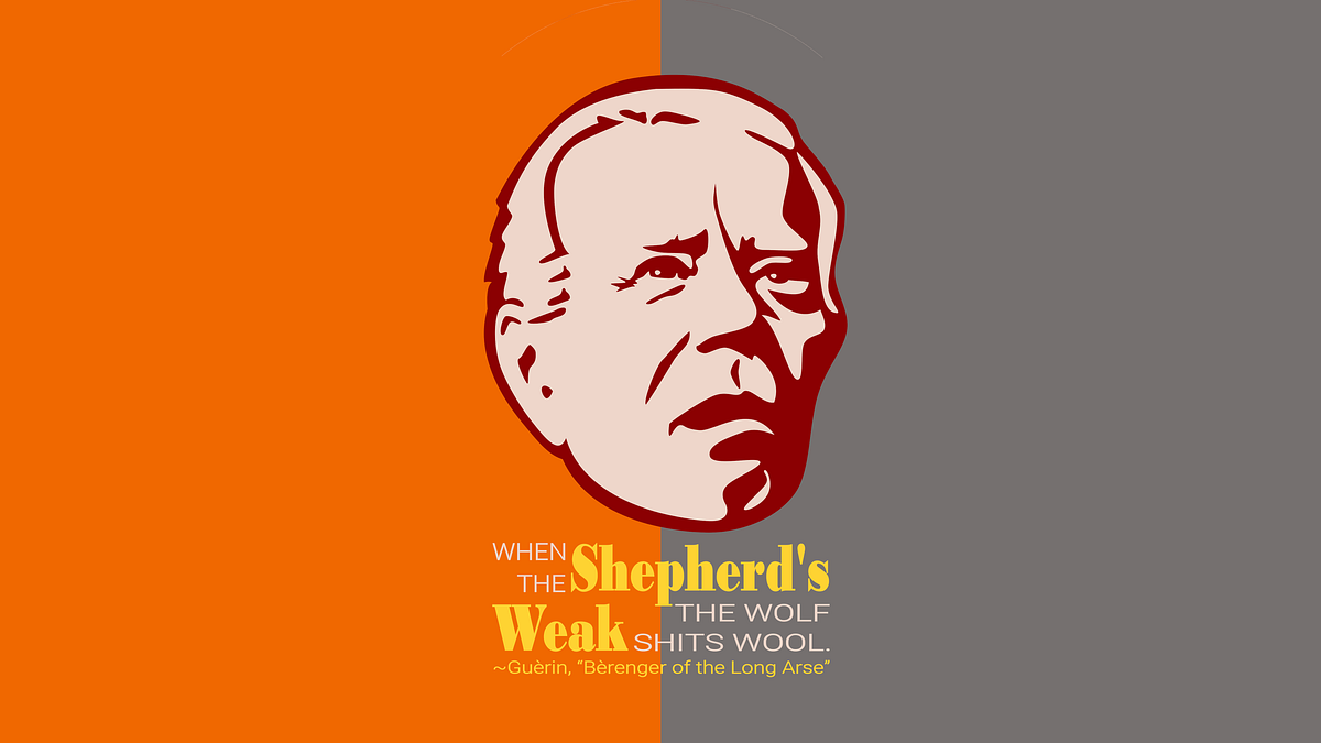 The Wolf Shits Wool. When the shepherd’s weak, the wolf… | by Deez Notz ...