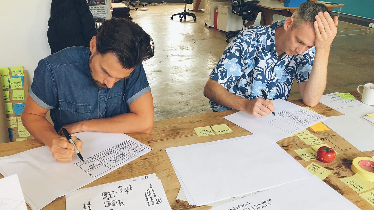 Putting the ink into design thinking | by Chris How | UX Collective