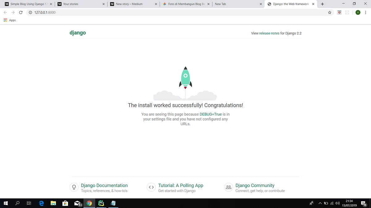 Make an Example News Blog Using Django | by Verdy Evantyo | Medium