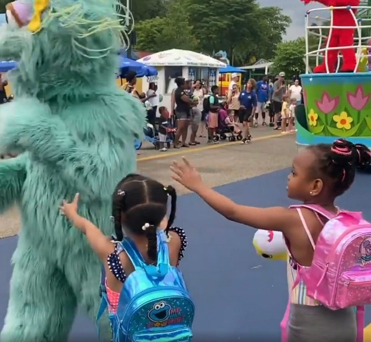 A Video of Two Black Girls Snubbed by a Sesame Street Character Goes Viral | by June Kirri | Medium