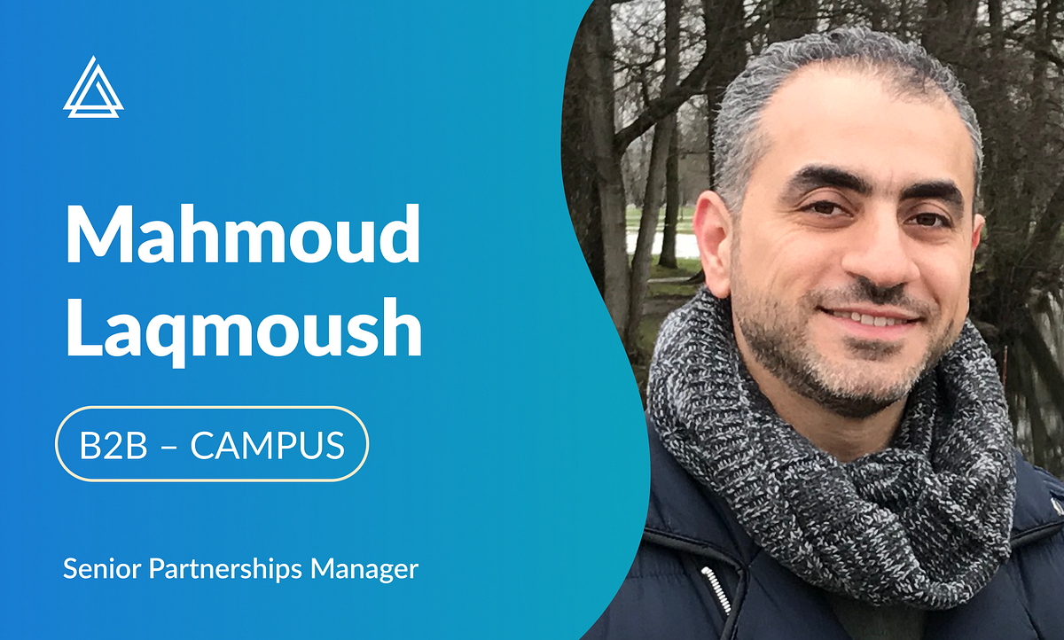 An Interview with Mahmoud Laqmoush, Senior Partnerships Manager | by ...