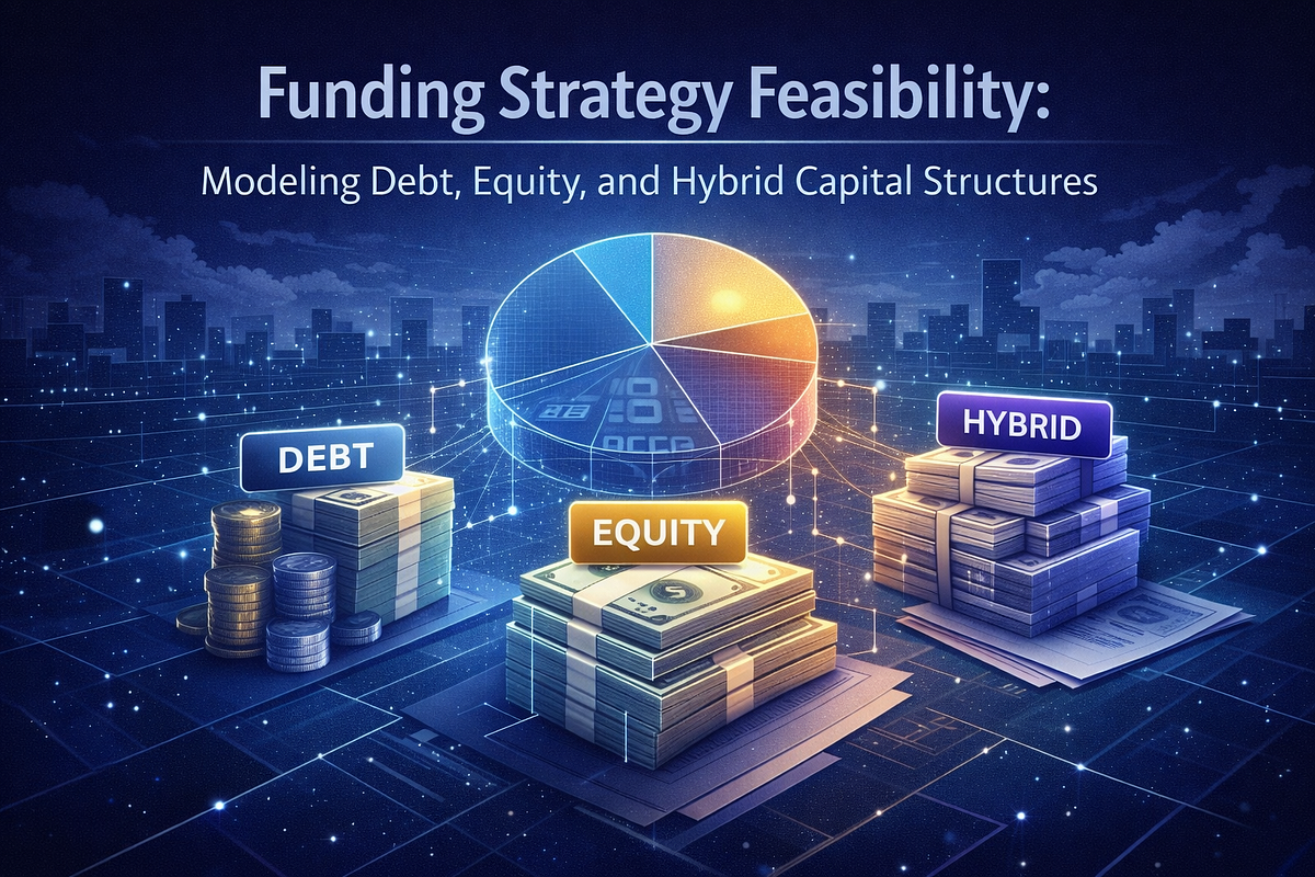 Funding Strategy Feasibility: Modeling Debt, Equity, and Hybrid Capital ...