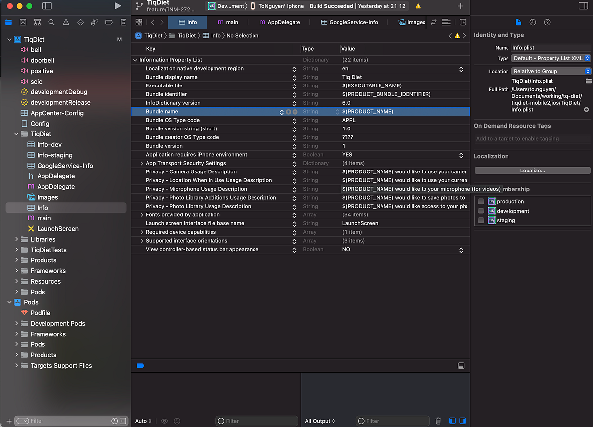 Setup Environment React Native. 1. WHAT IS ENVIRONMENT VARIABLES? WHY… | by To Nguyen | Medium