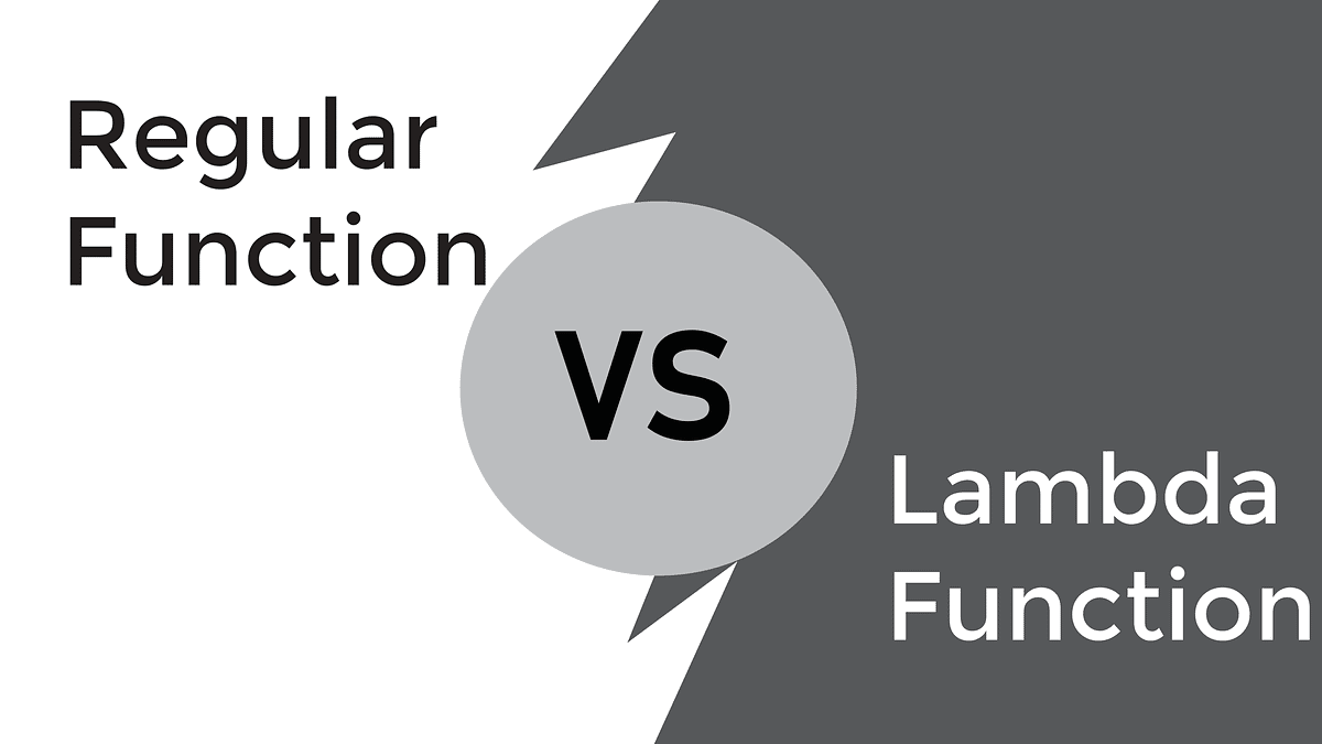 Python Functions Complete Regular Vs Lambda Function By Narayanan Medium 6099