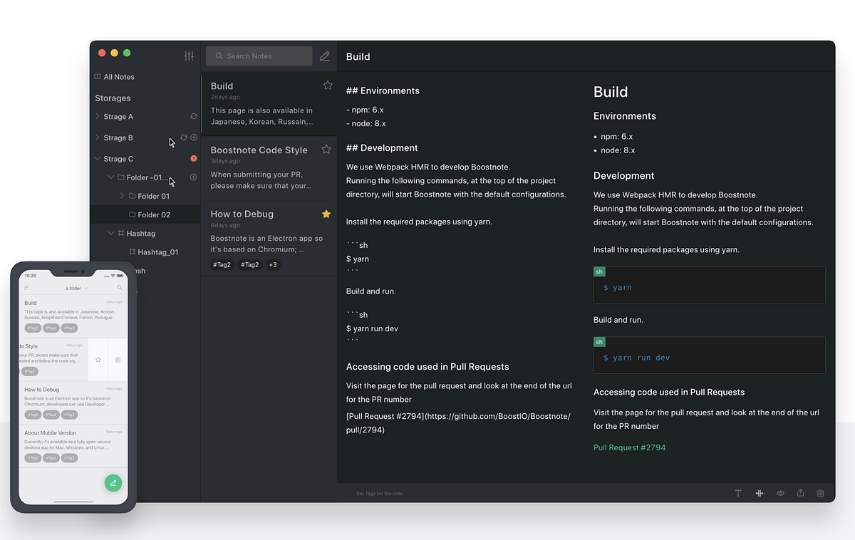 Boost Note, the Best Free Note-Taking Software for Coders | by Wafiq ...