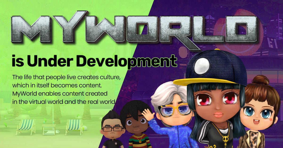 Welcome to ‘My World’ Community! - Mint Marble - Medium