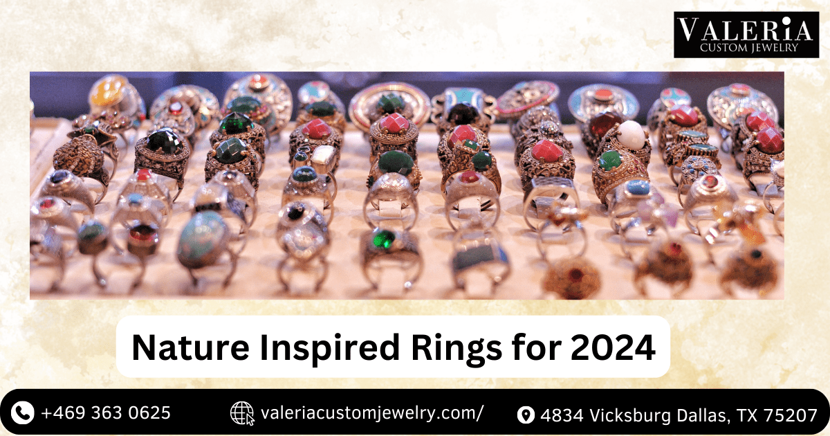 7 Stunning Nature Inspired Rings for 2024 | by Valeriacustomjewelry ...