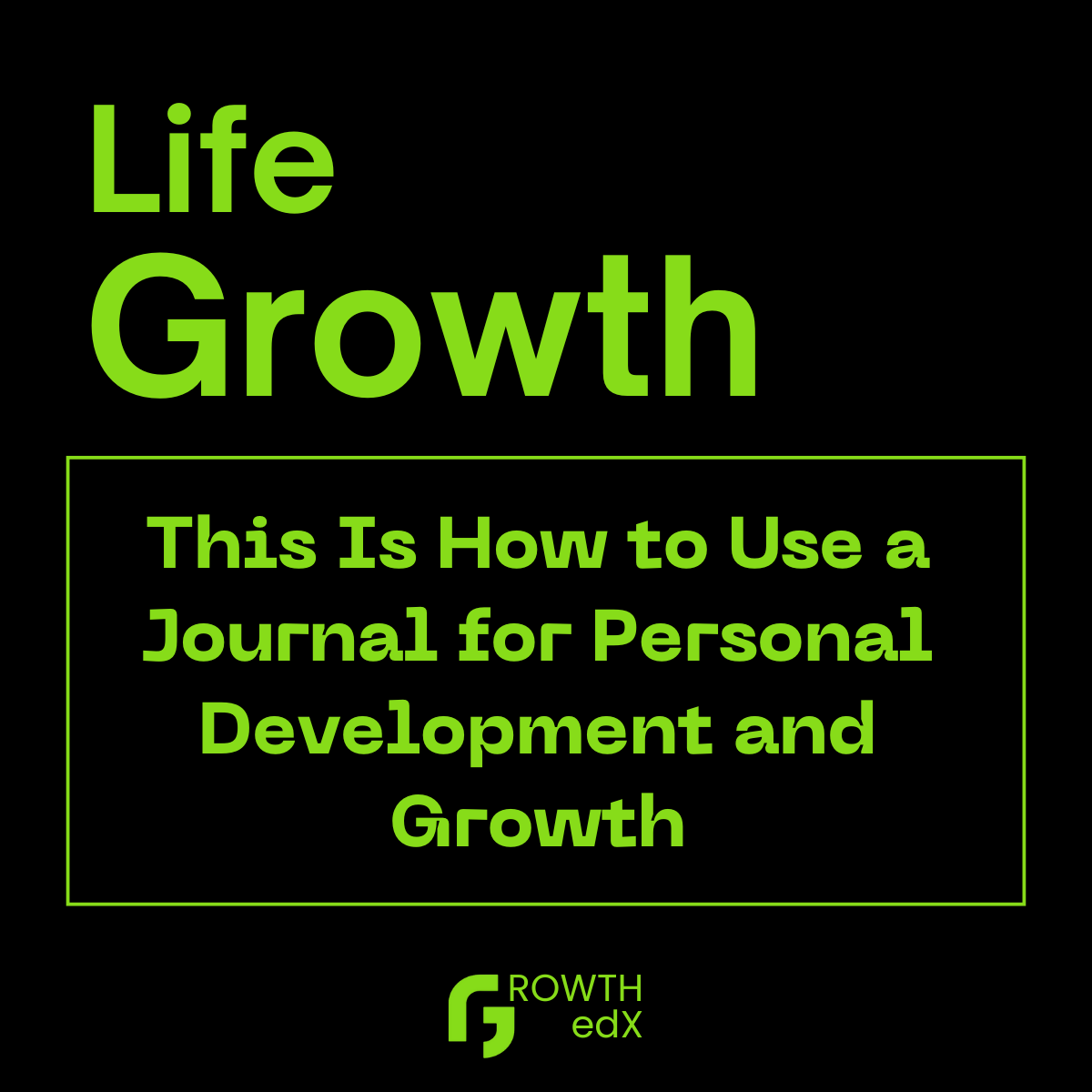 This Is How to Use a Journal for Personal Development and Growth | by R ...