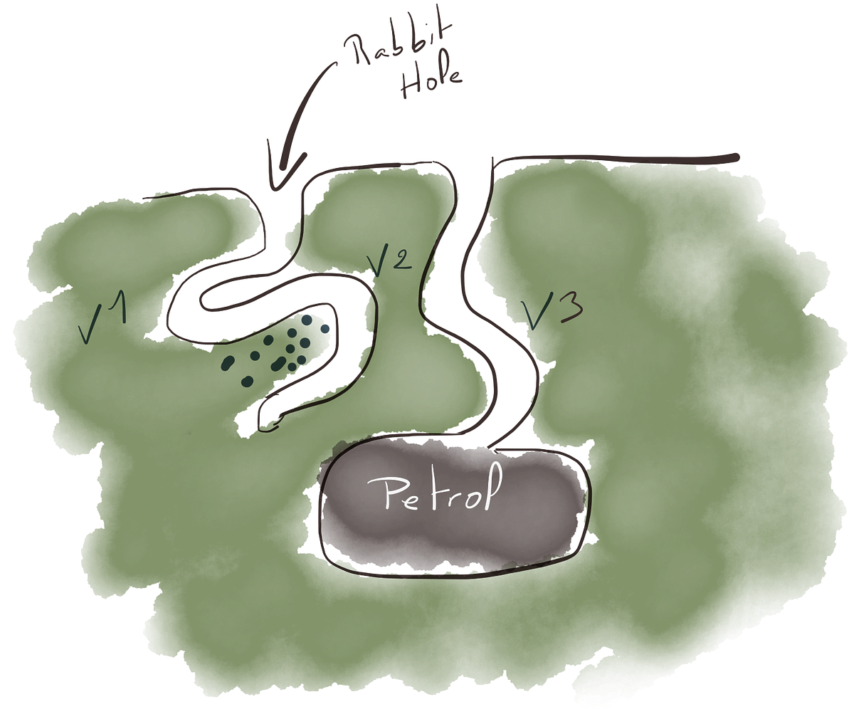 Get out of the rabbit hole. We try to correct course instead of… | by ...