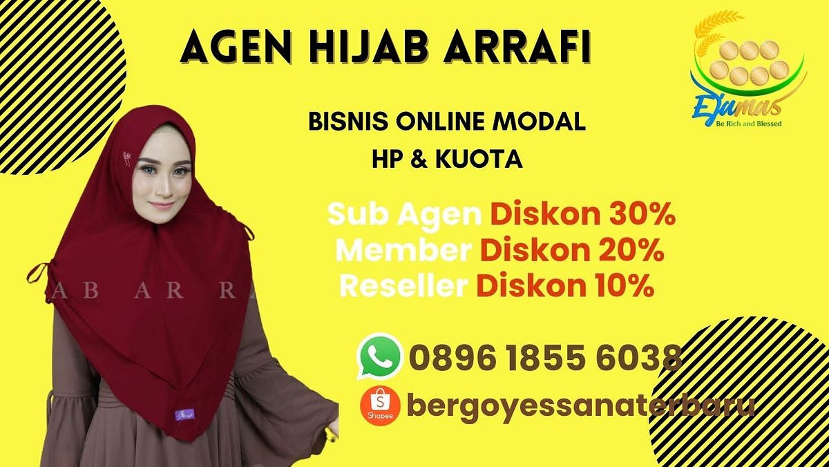 KEKINIAN 0896–1855–6038, Arrafi Hijab Terbaru Ejamas Store Mijen Demak - Arrafihijabterbarudemak ...