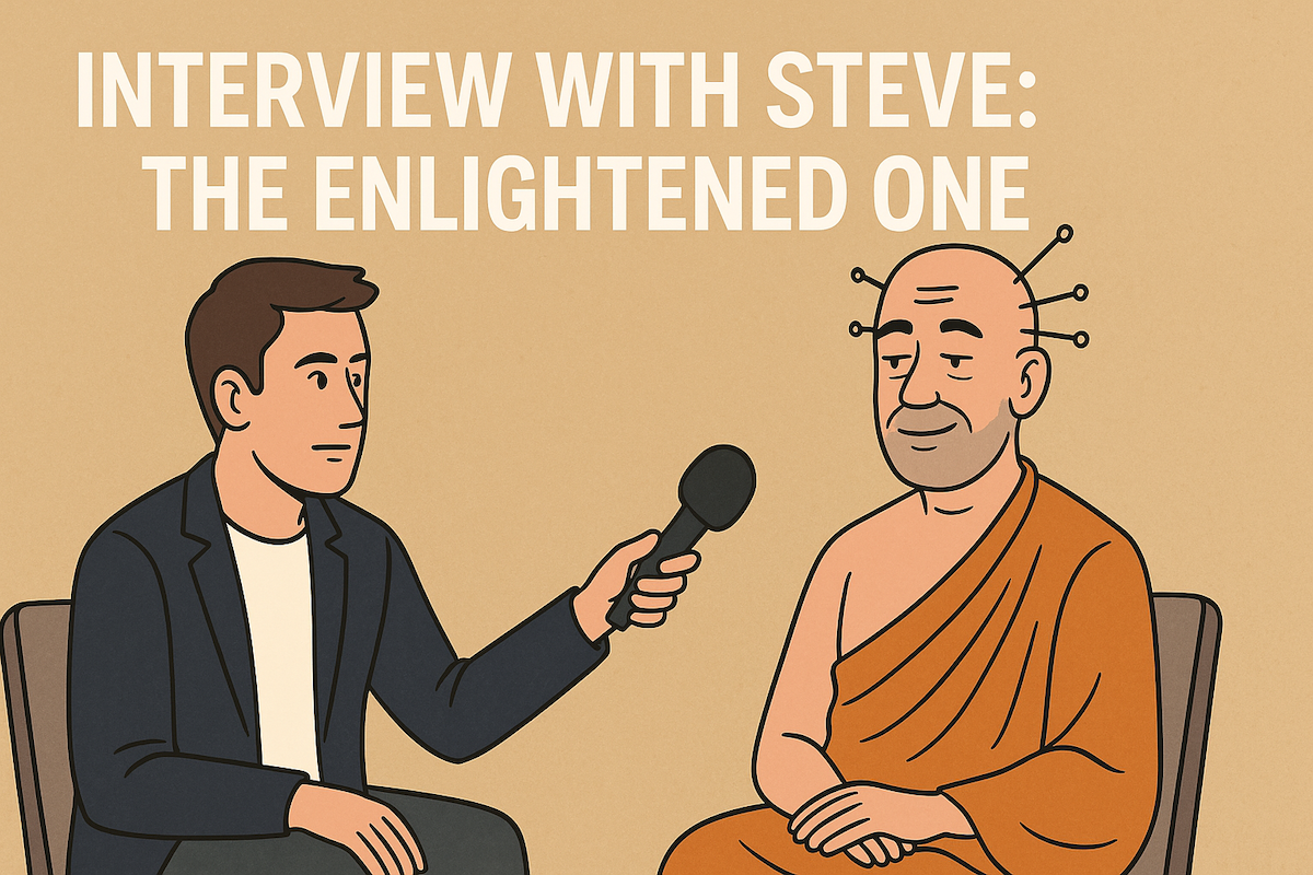 Interview with Steve: The Enlightened One | by WORD RUBBLE | Jun, 2025 ...