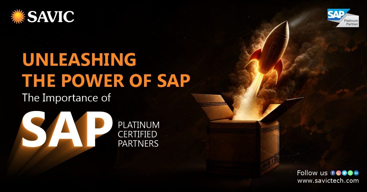 Unleashing the Power of SAP: The Importance of SAP Platinum Certified ...