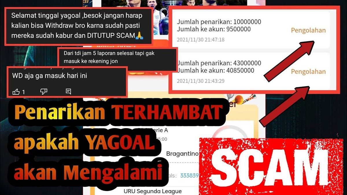 Yagoal Ditutup Benarkah ??Scam. yagoal ditutup sampai tanggal 31… | by Lowongan Pekerjaan | Medium