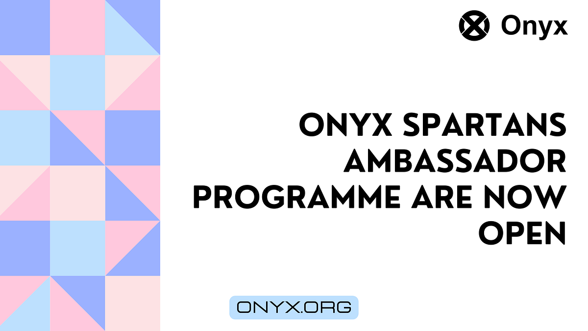 Onyx Spartans Ambassador Programme are now OPEN | by UCANSEEOFFICIAL | Medium