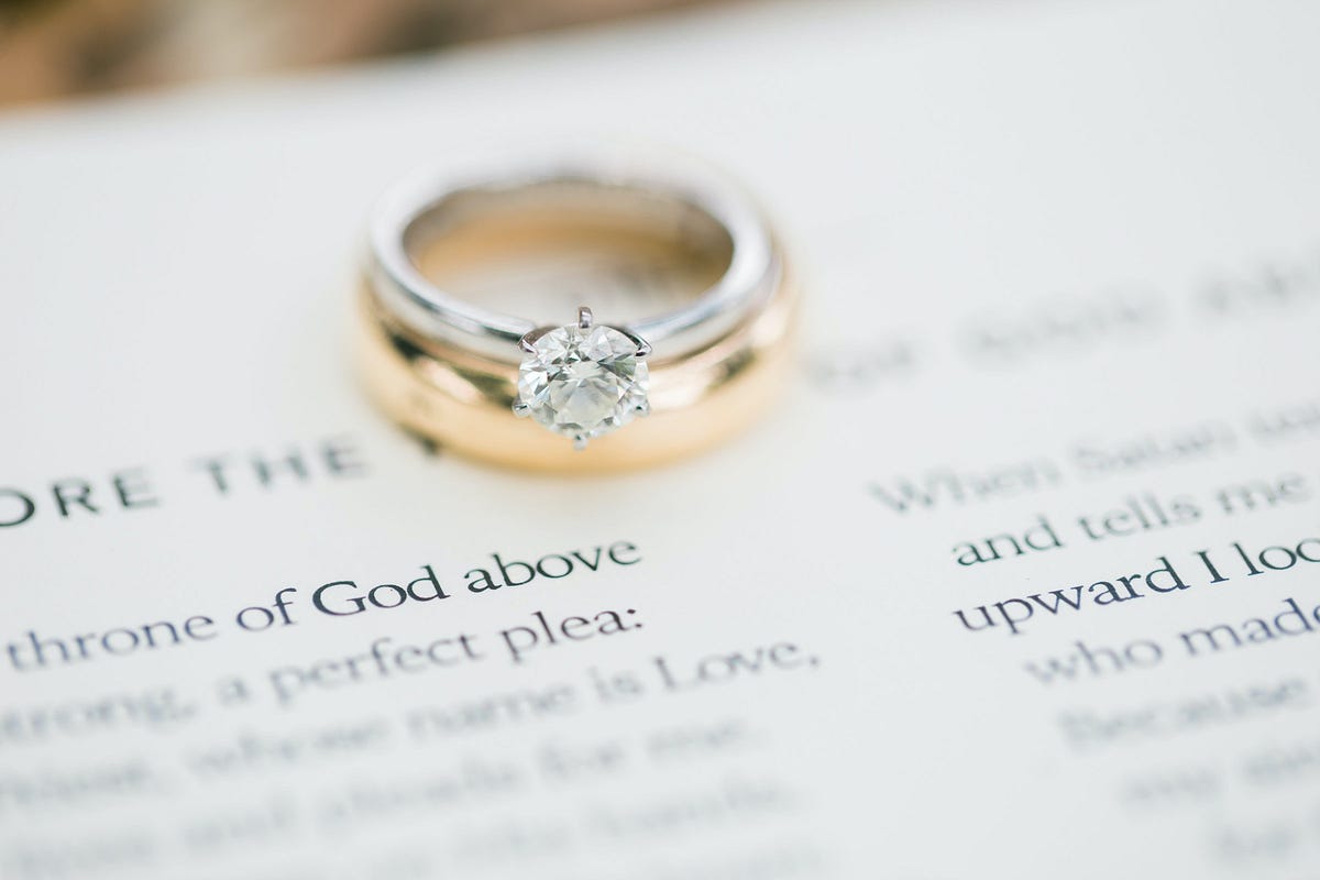 I Lost His Ring. He said I did it on purpose. Maybe he… | by Esther ...