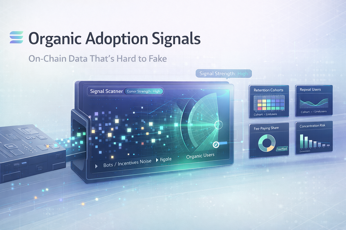 10 On-Chain Signals That Prove Organic Adoption | by Praxen | Jan, 2026 ...