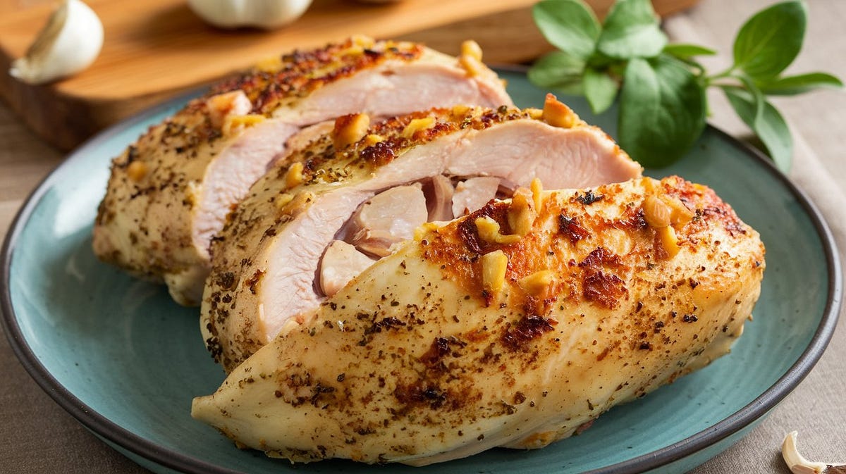 Dinner Series(9)：Juicy Ginger Garlic Baked Chicken Breasts: A Simple ...