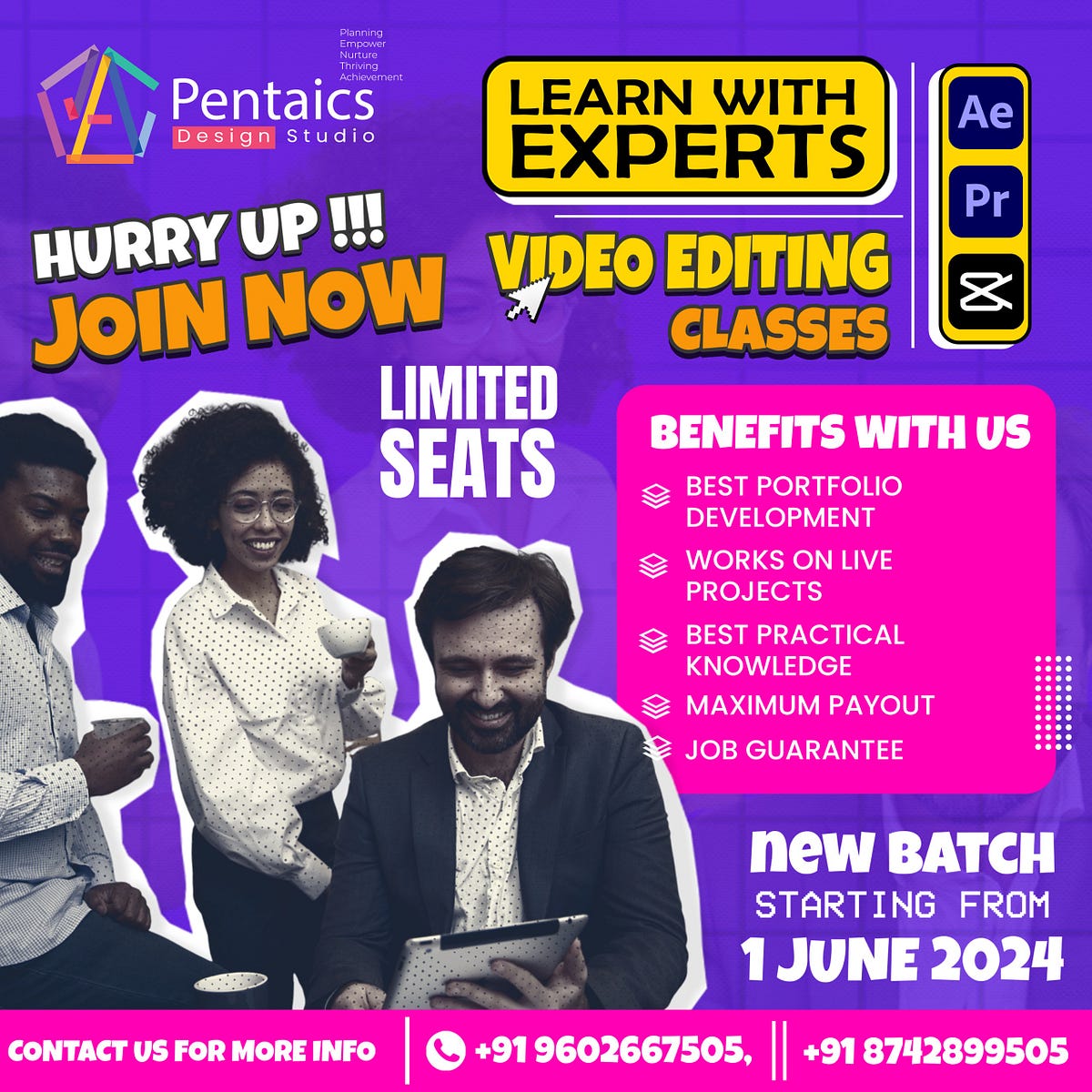 Transform Your Brand with Top Graphic Designing Services! - pentaics design studio - Medium