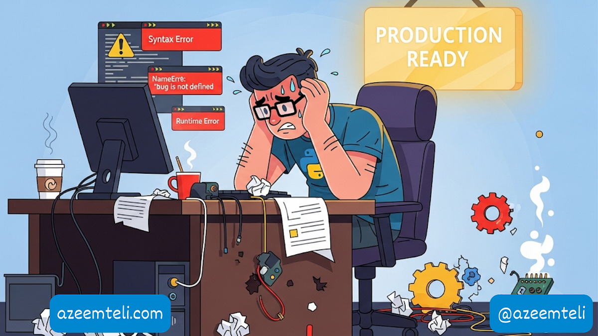 Why Your Python Code Isn’t Production Ready (and How to Fix It Before It Breaks) | by Azeem Teli ...