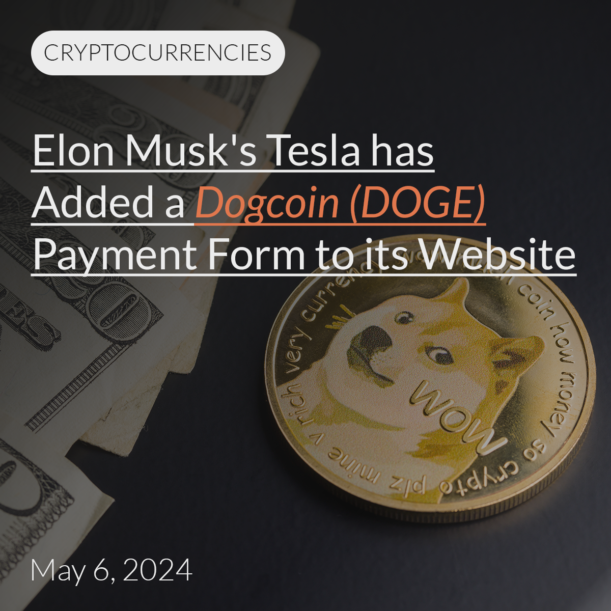 Elon Musk’s Tesla has Added a Dogcoin (DOGE) Payment Form to its ...