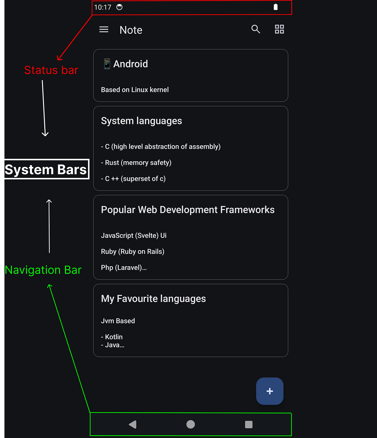 Implementing Transparent system bars on API 21 and above | by Mubarak ...