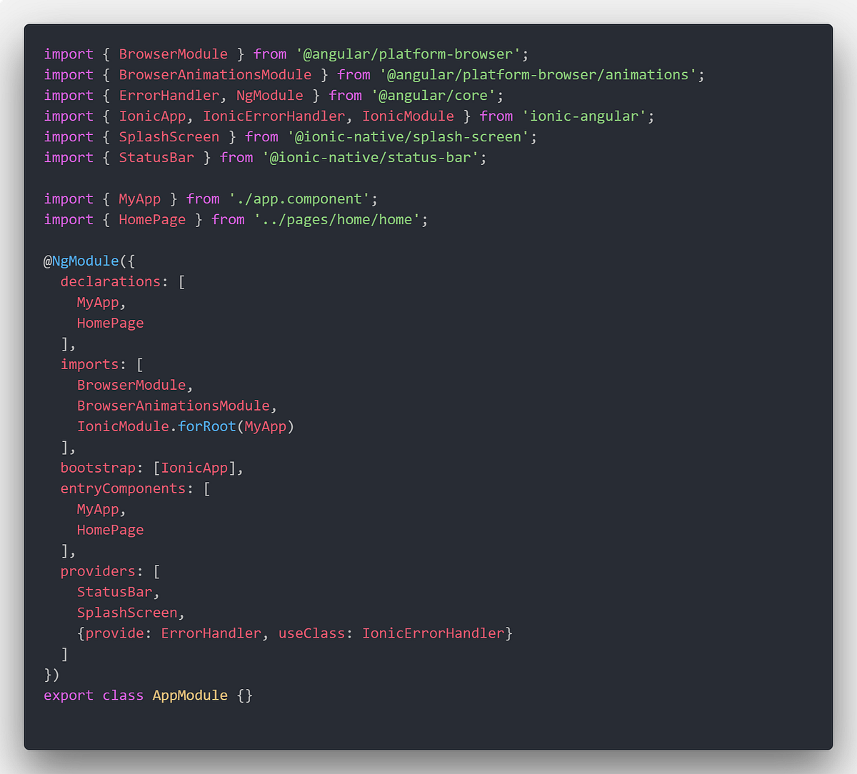 Menggunakan Angular Animations di Ionic | by ardy him | Medium