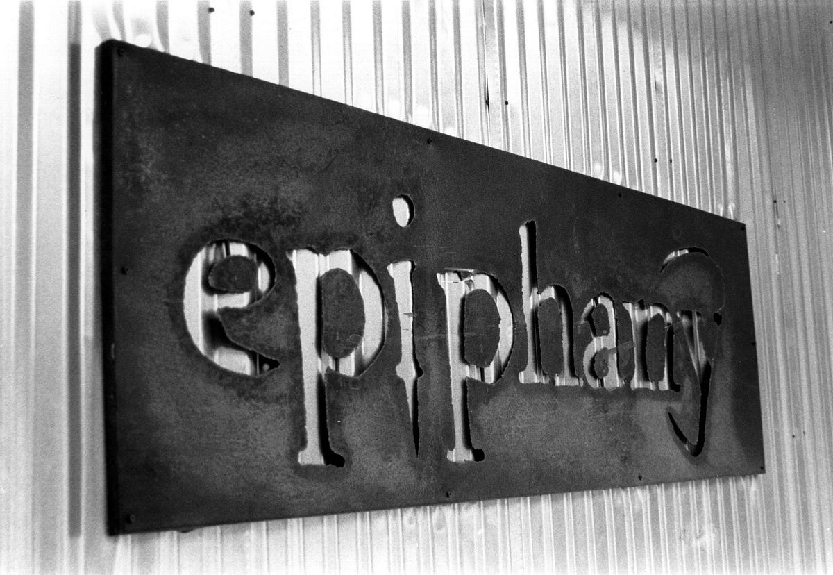 My Epiphany. Most entrepreneurs have what they call… | by Anthoney ...