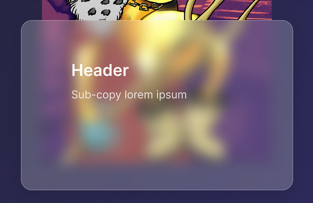 Creating Stunning Glassmorphism Effects in Figma: A Complete Guide | by ...
