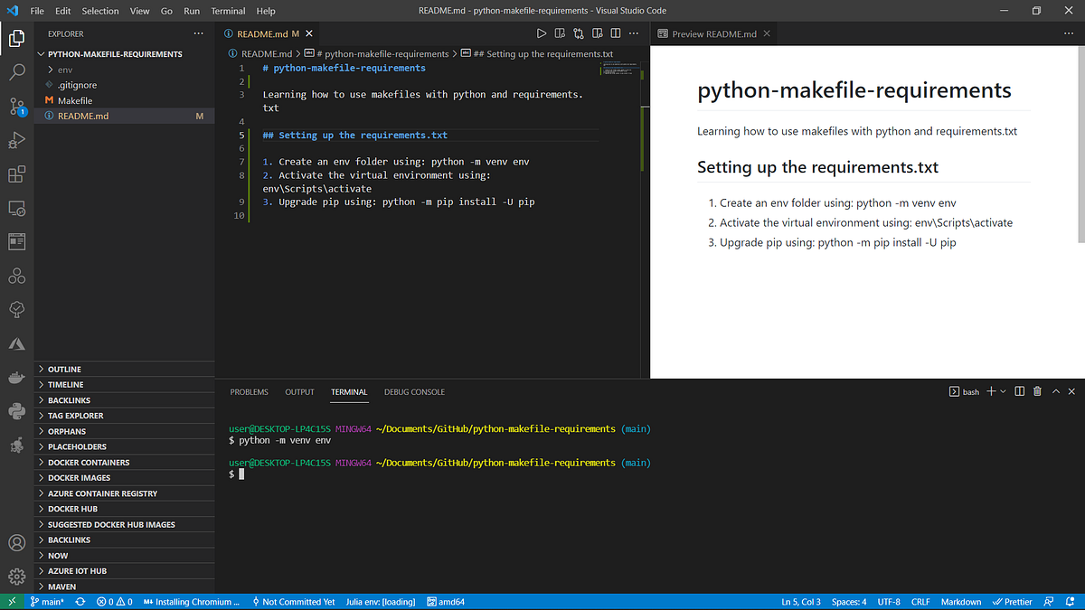 Importance of Requirements.txt in Python and Makefile | by Idada ...