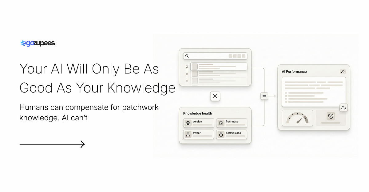 Your AI Will Only Be As Good As Your Knowledge | by Aashi Garg | AI for ...