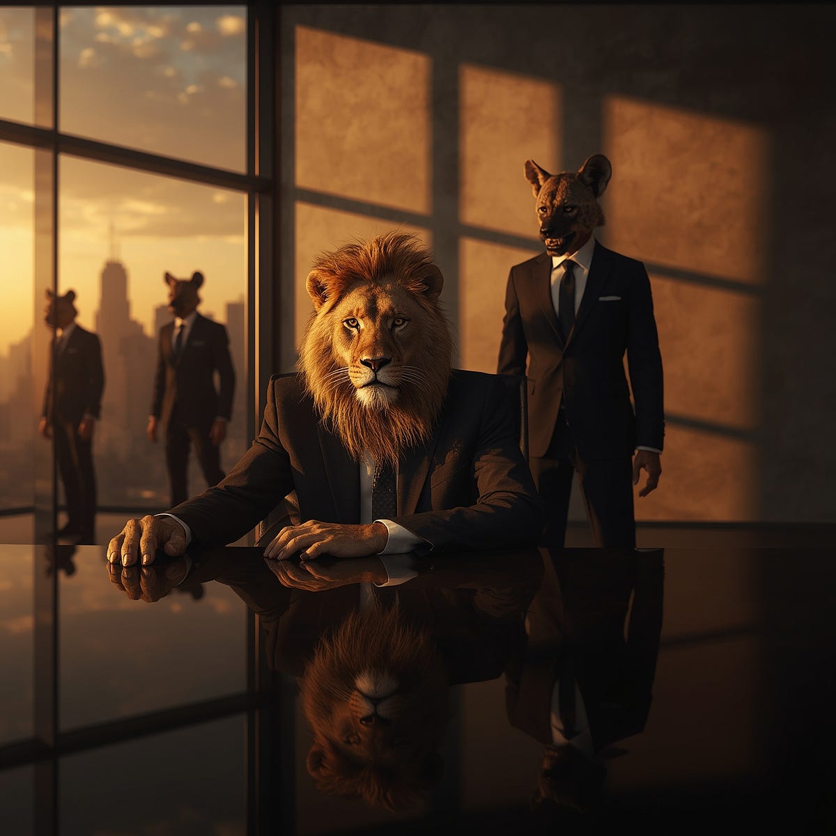 The Anatomy of Betrayal: A Tale of the Cat and the Hyena | by Ian ...