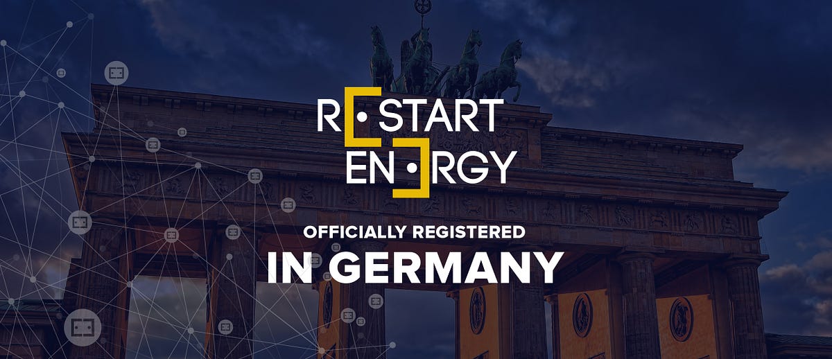 Restart Energy Officially Registered in Germany | by Rouă Denis ...