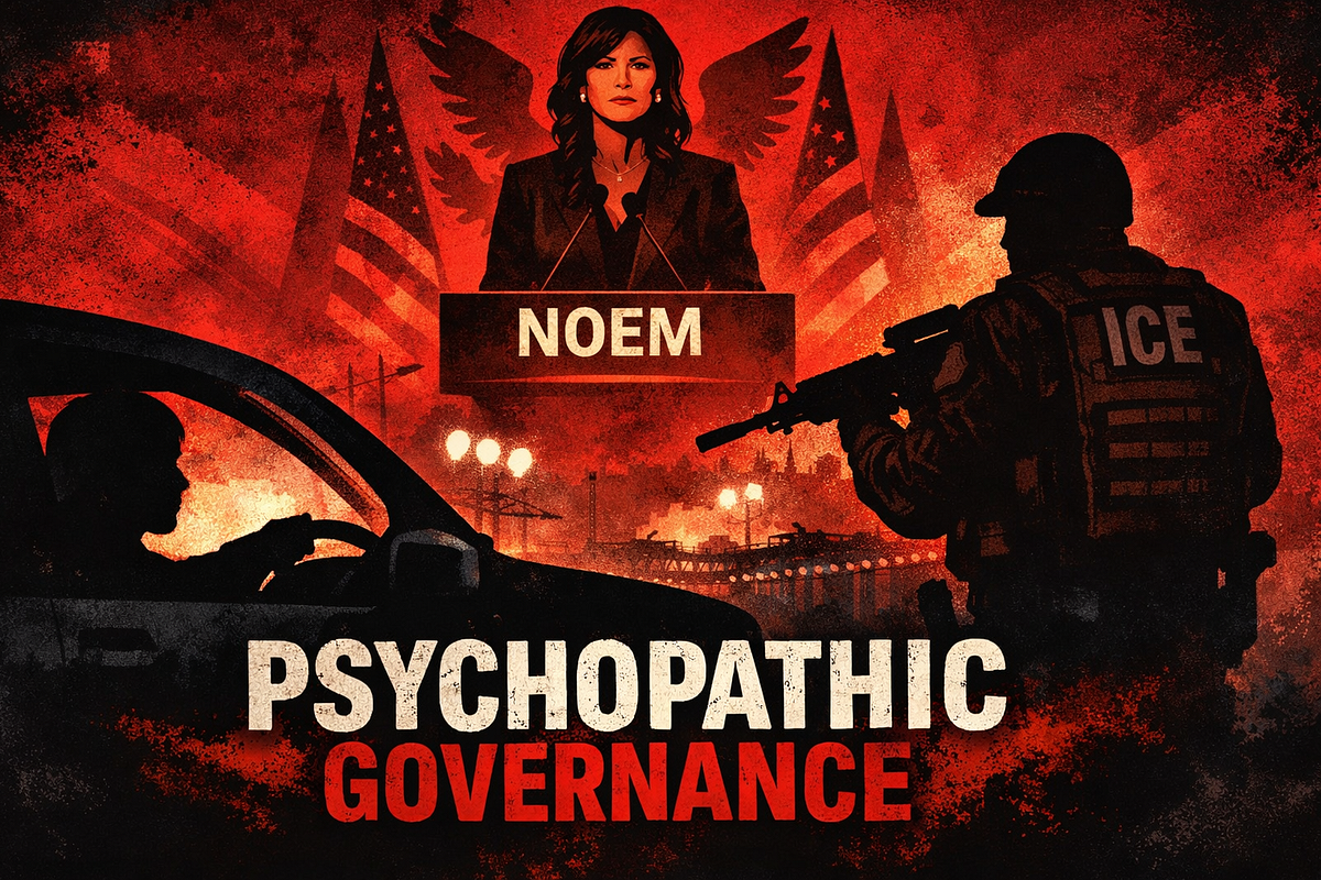 Psychopathic Governance and the Permission Structure of Force | by ...
